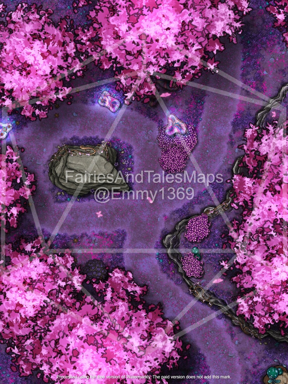 Feywilds Battle Maps for Dungeons and Dragons, Roll20, Foundry, Dnd ...