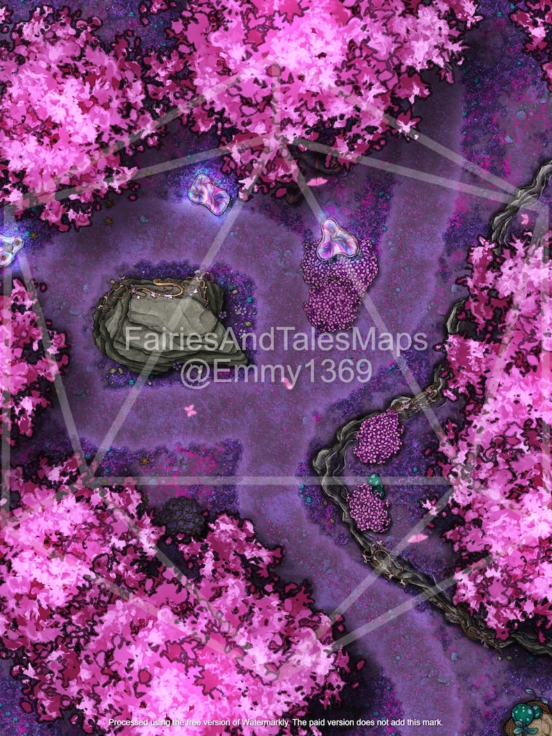 Feywilds Battle Maps for Dungeons and Dragons, Roll20, Foundry, Dnd ...