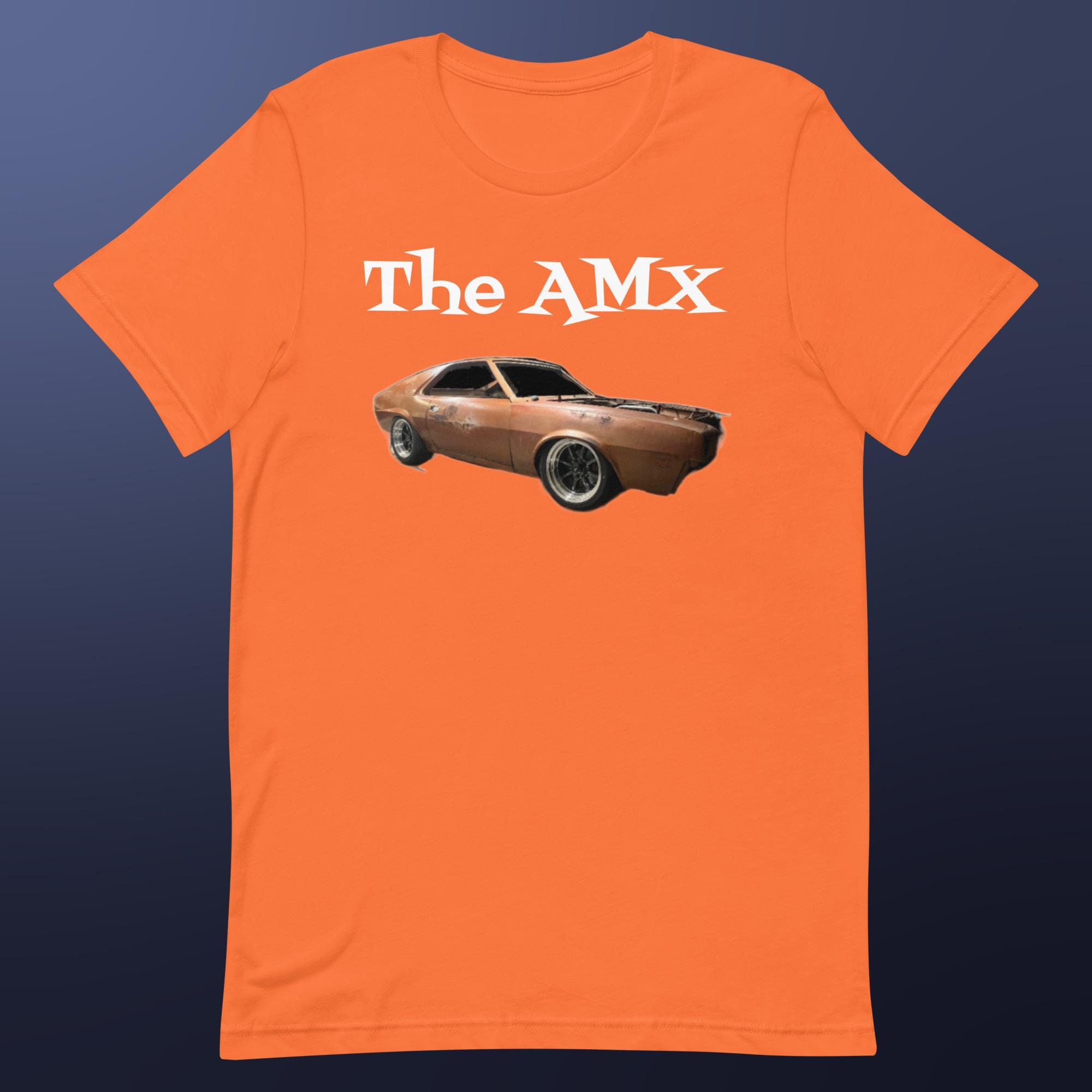 1969 Amc Amx Front Side View T Shirt - Etsy