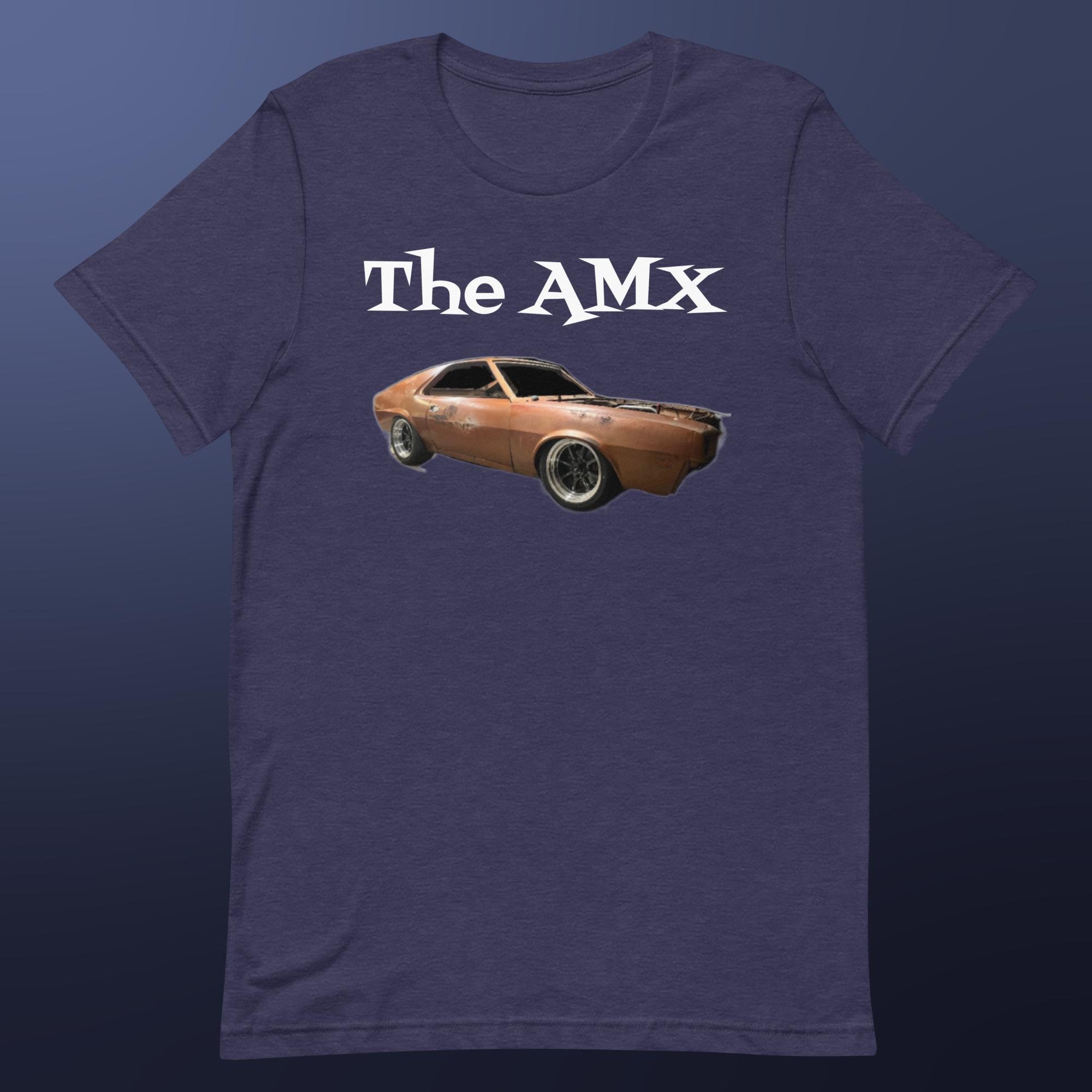 1969 Amc Amx Front Side View T Shirt - Etsy