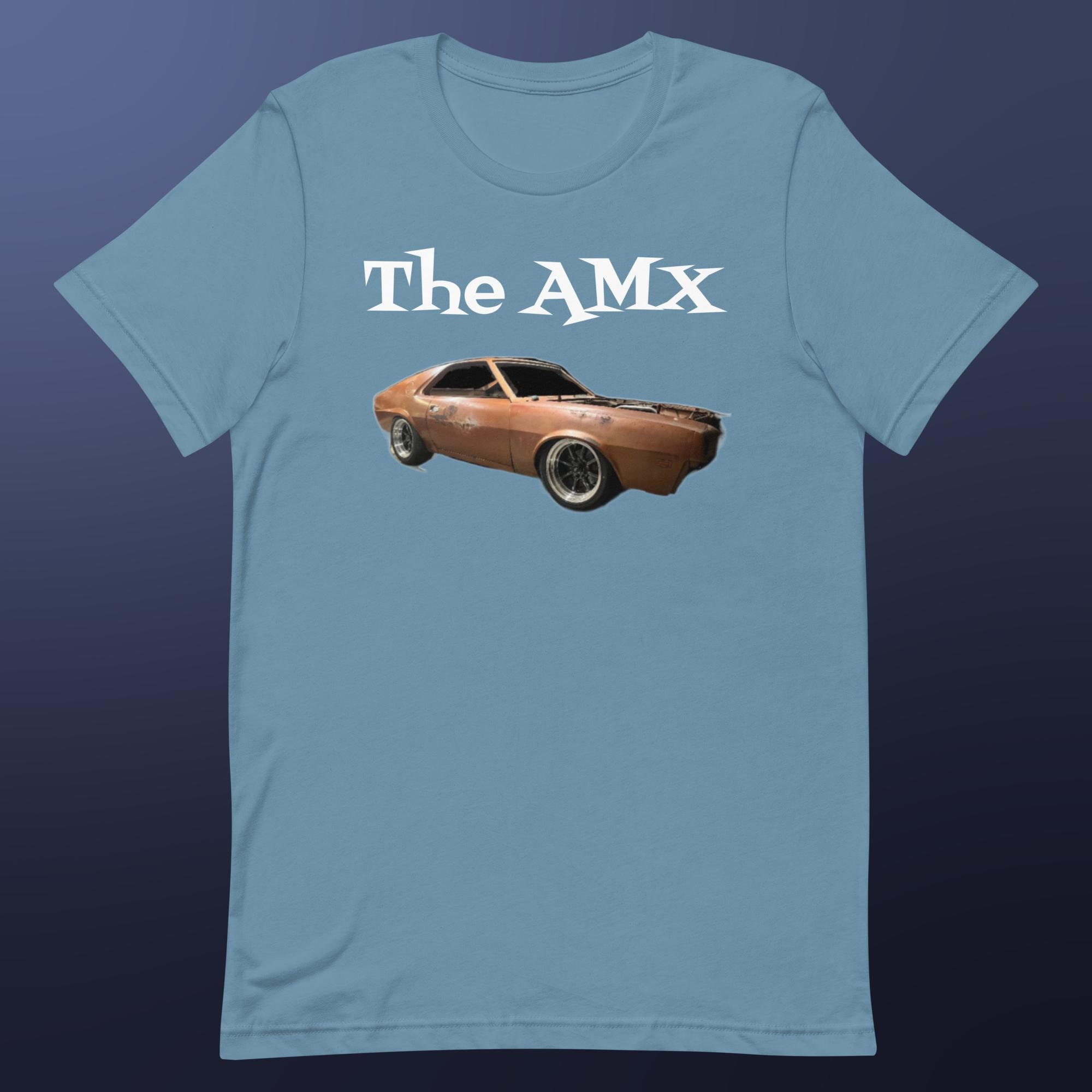 1969 Amc Amx Front Side View T Shirt - Etsy
