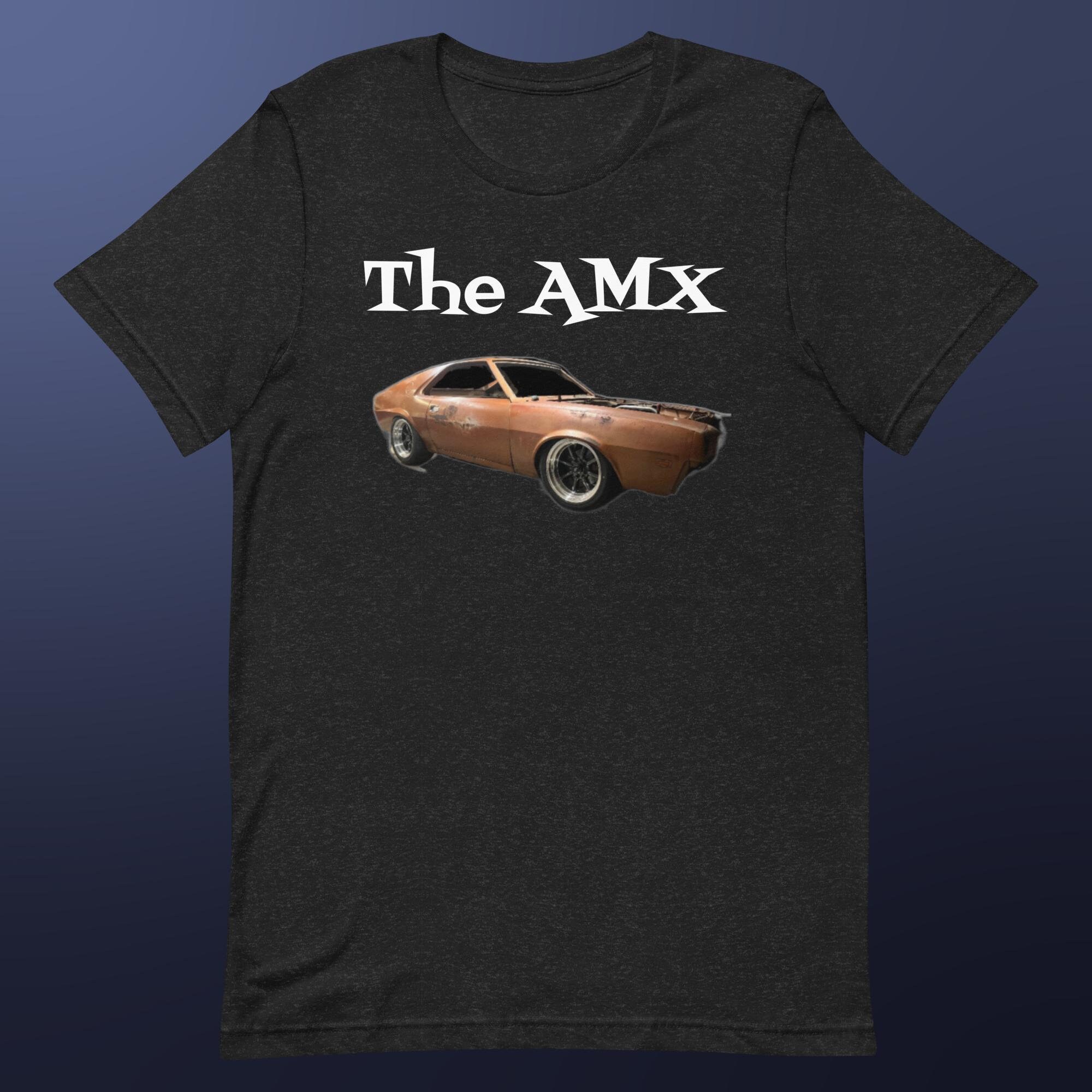 1969 Amc Amx Front Side View T Shirt - Etsy