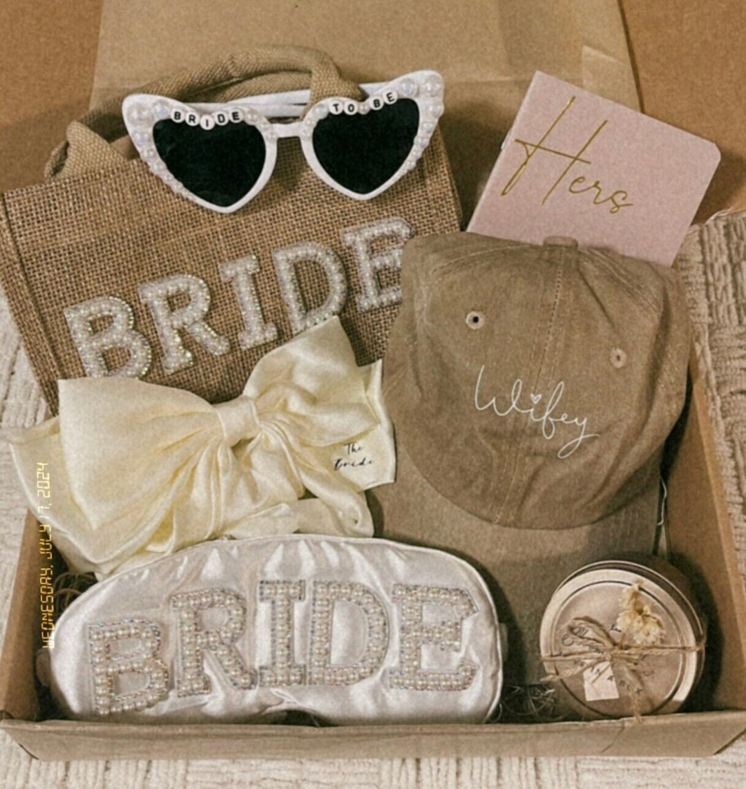 Bride Gift Box | Wedding | Engagement | Congrats | Couple | Sustainable ...