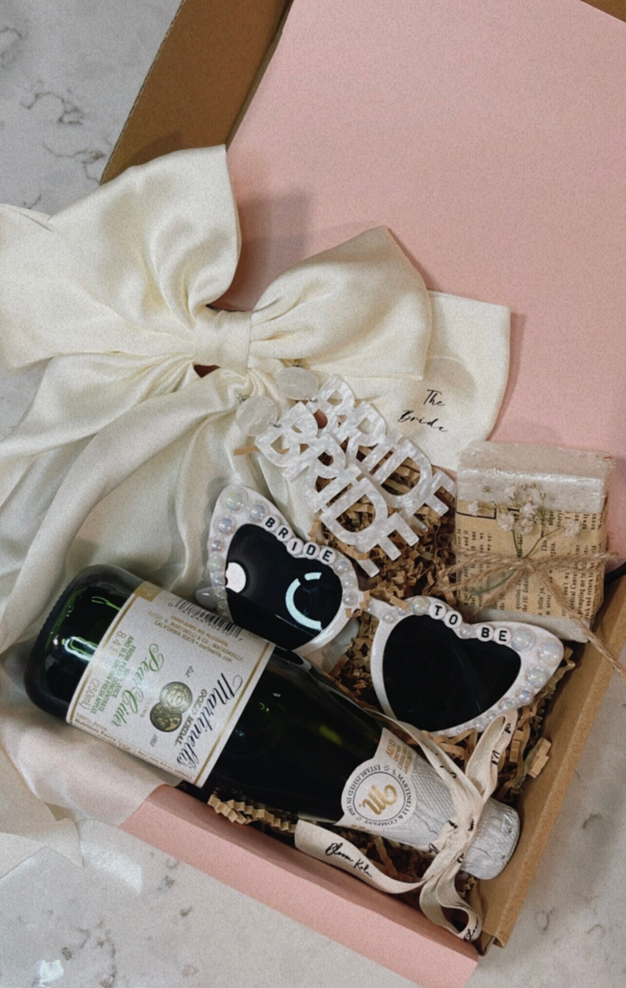 Bride Gift Box Wedding Engagement Congrats Couple Sustainable Gifting ...