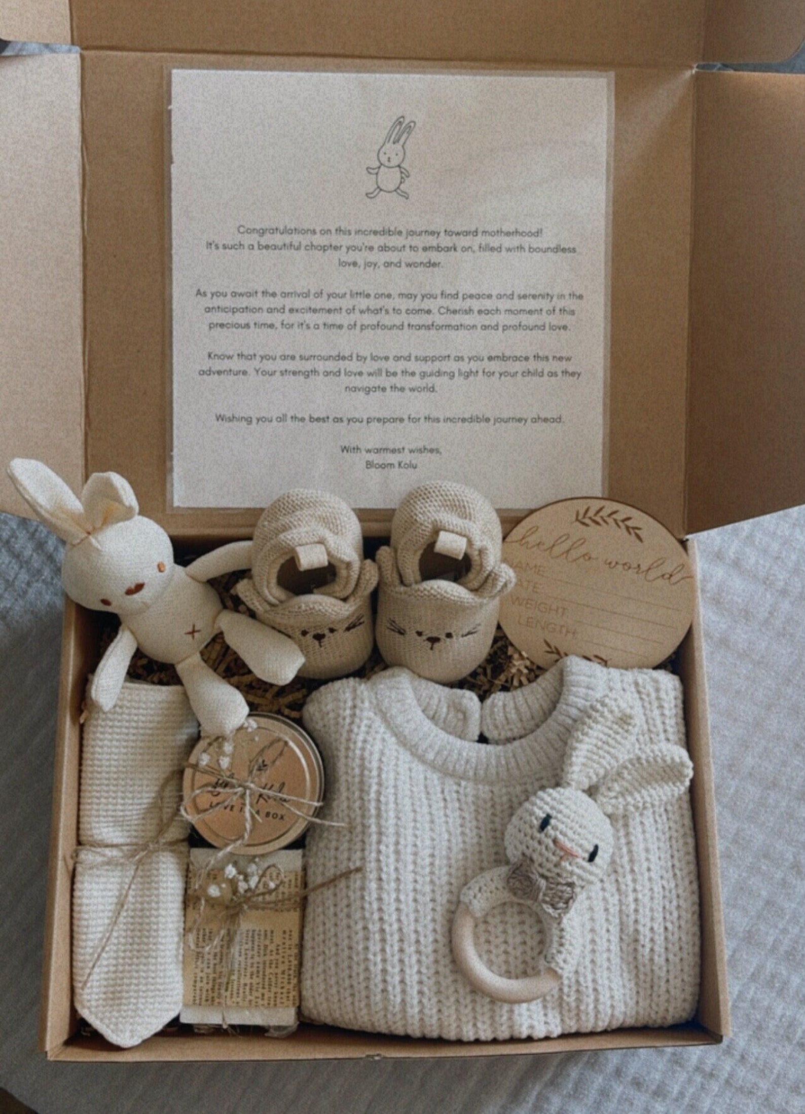 Mommy to Be Gift Set | Neutral Gift Box | Baby Gift Set | Baby Shower ...