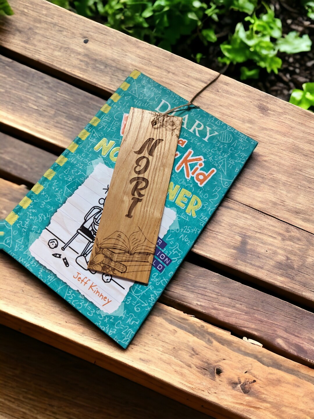 Personalized Wood Bookmark: Craft Your Story, One Page at a Time! - Etsy
