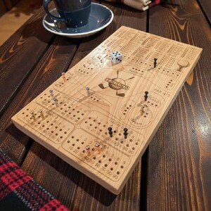 Custom Dice Golf Board Game - Personalized, Wood, Family Fun Game - Etsy
