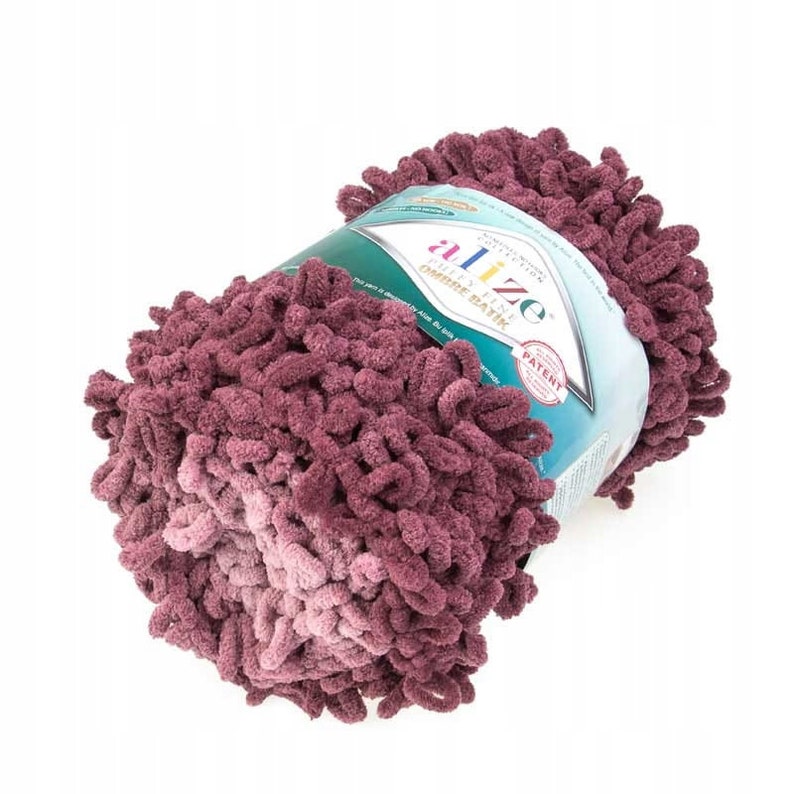 Alize Puffy Fine Ombre Batik Yarn IRELAND, BIG Skein, Baby Blanket ...