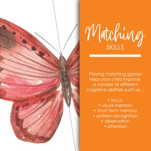 Butterfly Symmetry Matching Game | Nature Matching Activity for Kids ...