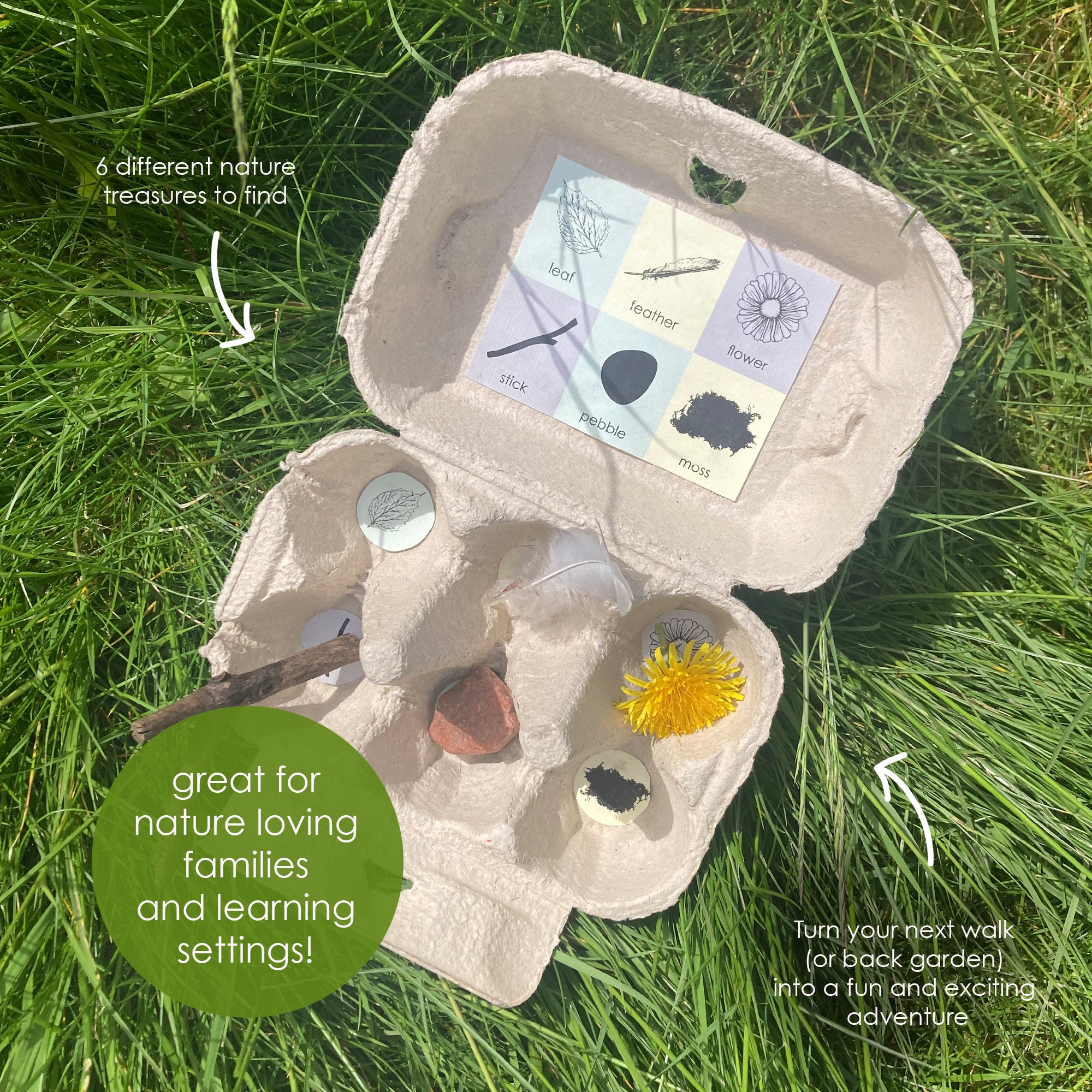 Egg Carton Scavenger Hunt | Outdoor Activities for Kids | Outdoor Toy ...