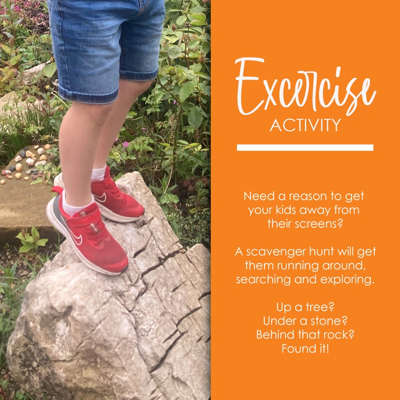 Spring Scavenger Hunt and Outdoor Nature Trail Art Activity for Kids - Etsy