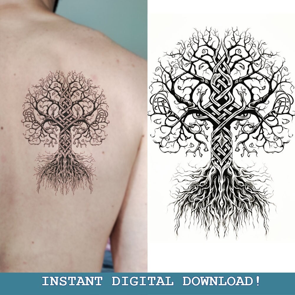 Norse World Tree Tattoos