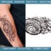Jormungandr Tribal Set of 8 Tattoo Designs Instant Digital Download ...