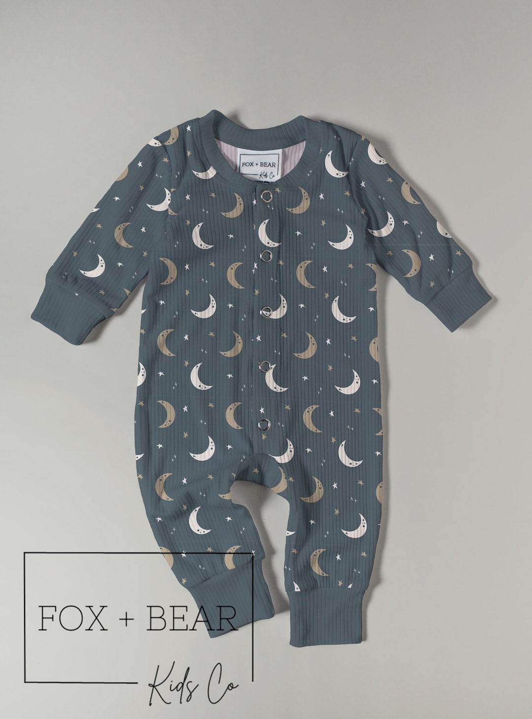 Crescent Moons Romper, Moons and Stars Outfits, Baby Boy Moons Outfits ...