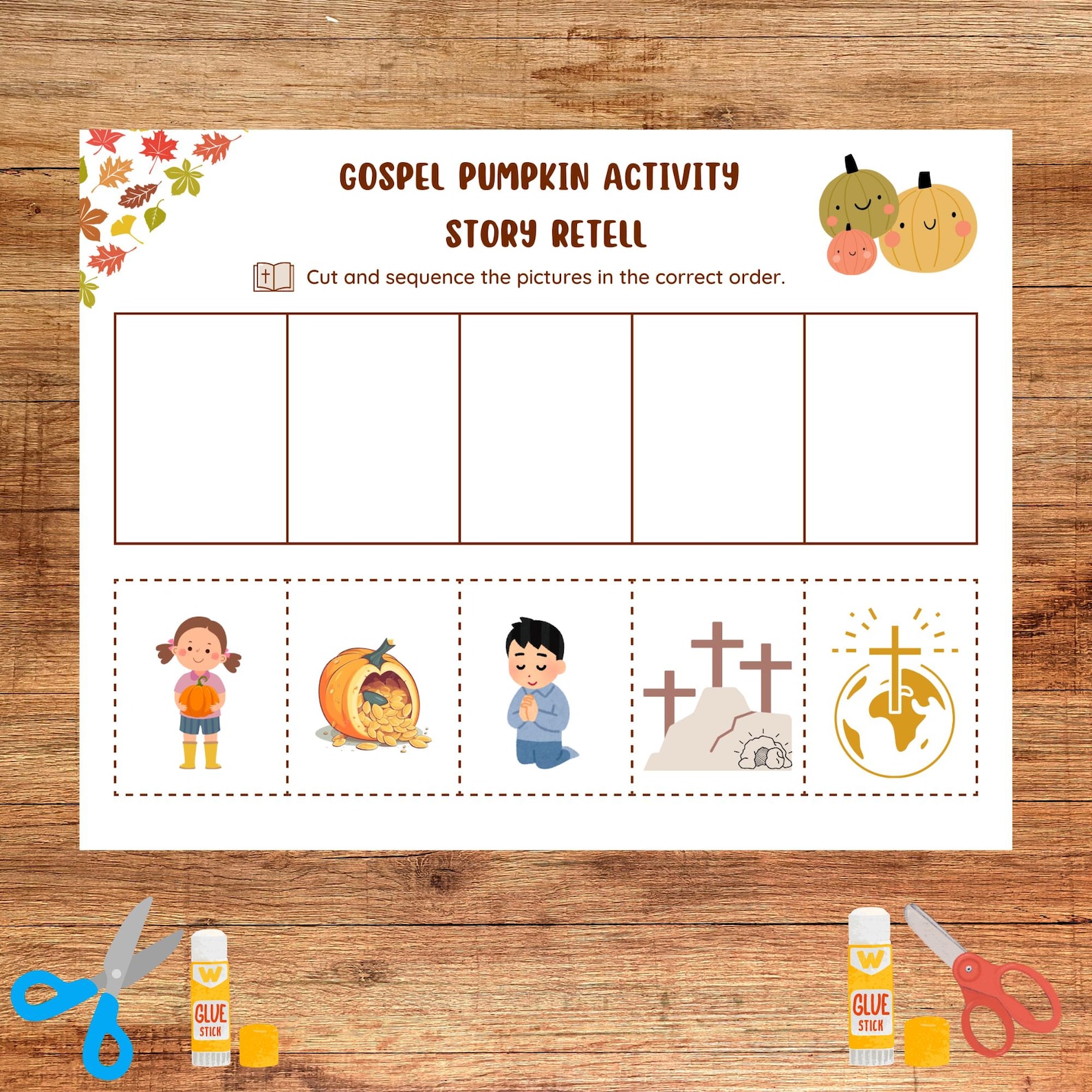 Gospel Pumpkin Activity Bundle, Christian Kids Fall Thanksgiving ...