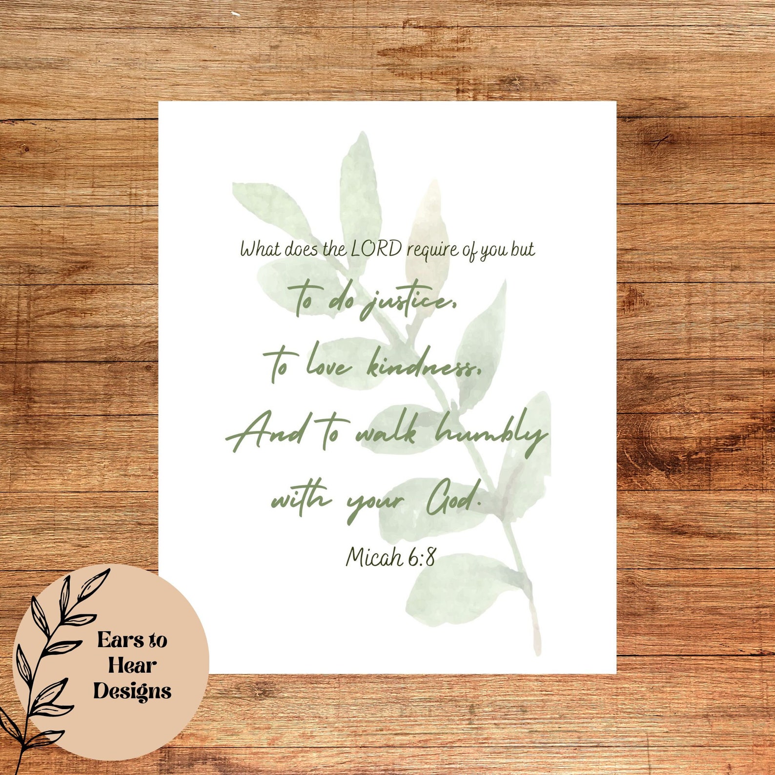 Micah 6:8, What Does the LORD Require of You, Act Justly, Love Mercy ...