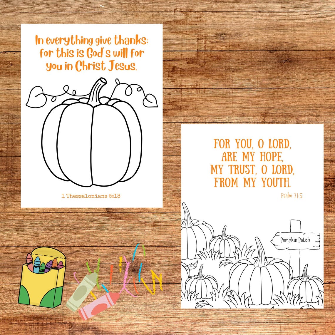 Gospel Pumpkin Activity Bundle, Christian Kids Fall Thanksgiving ...