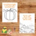 Gospel Pumpkin Activity Bundle, Christian Kids Fall Thanksgiving ...