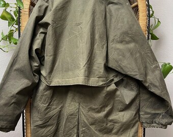 Vintage Filson Field Jacket Retro 1990s Waxed Tin Canvas Size Large ...