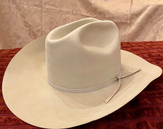 Vintage "shorty's Caboy Hattery" Custom Cowboy Hat - Etsy