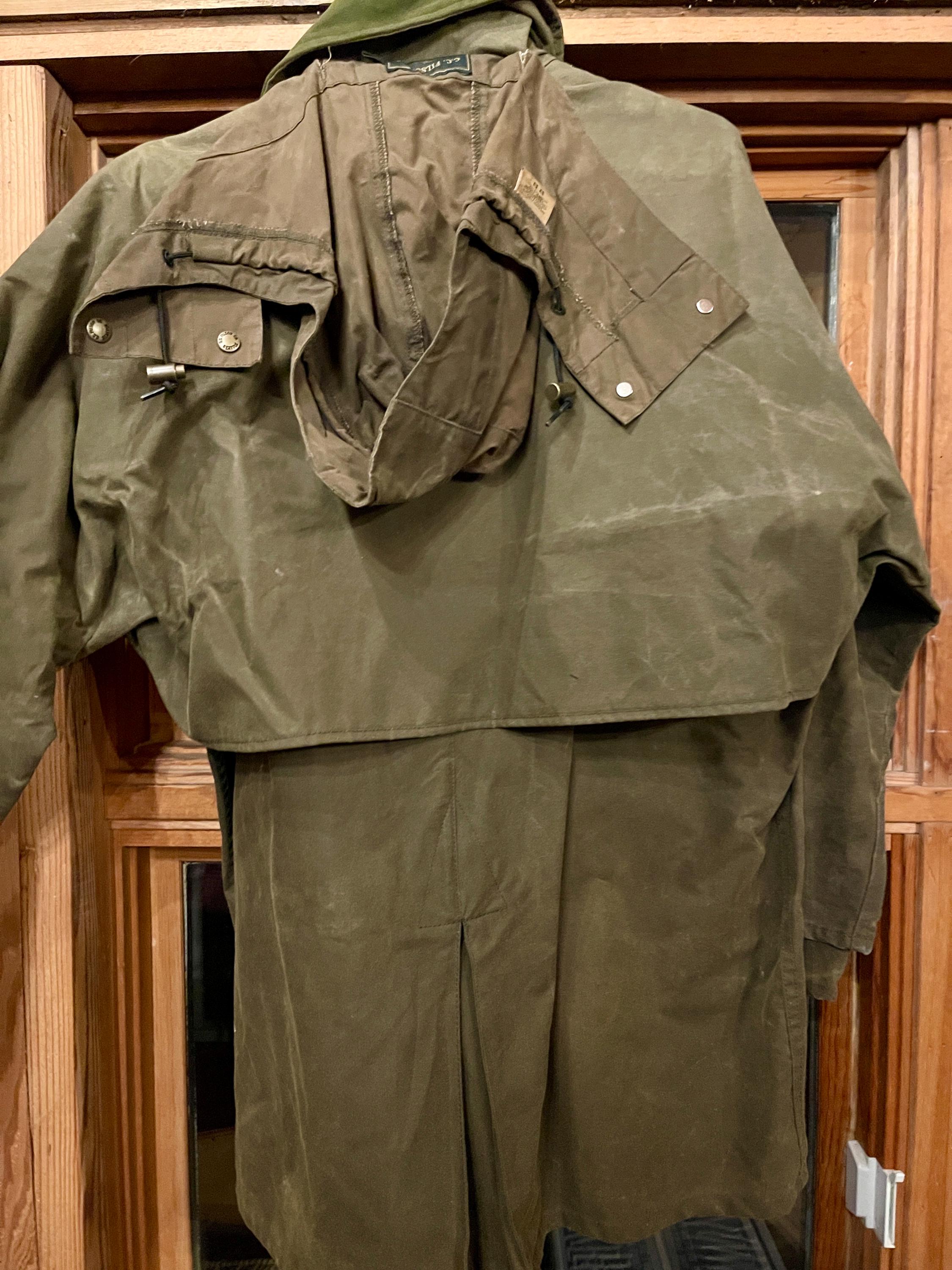 Filson Style 461N Packer Tin Cloth Hunting Field Jacket - Etsy