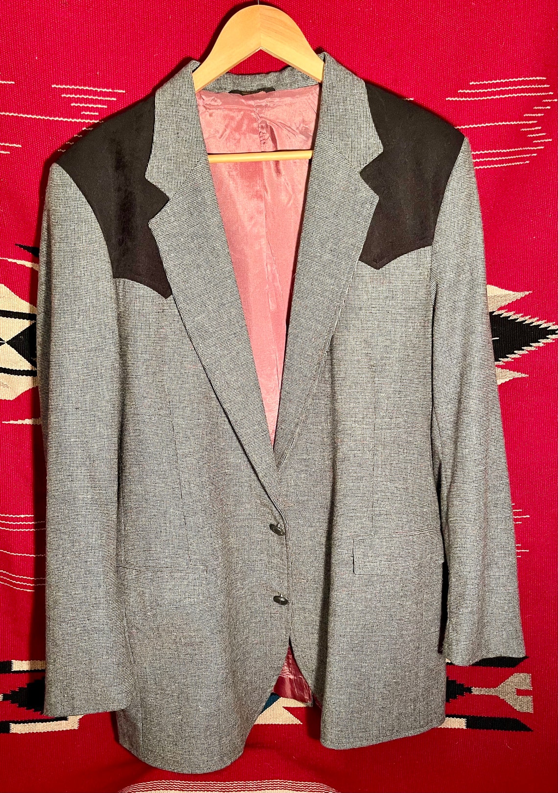 Vintage Wrangler Western Tweed Jacket - Etsy