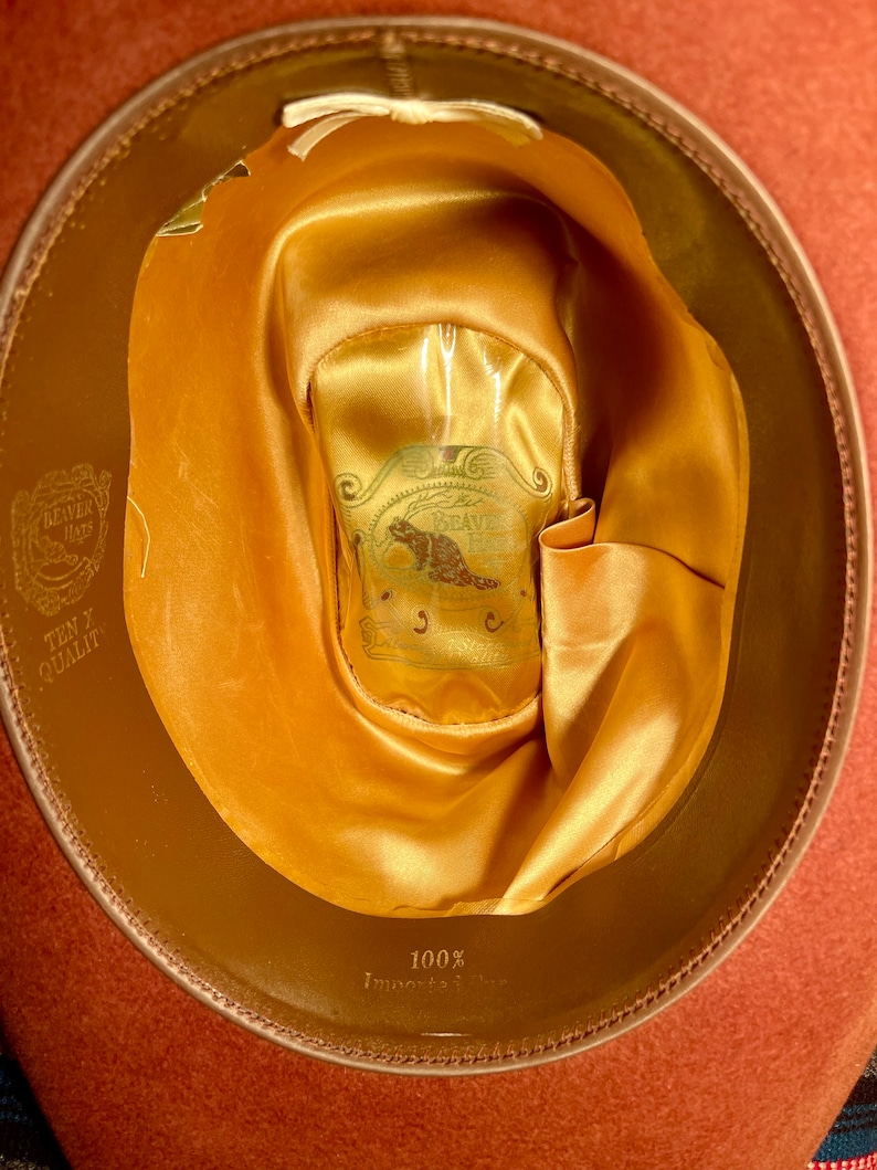 Vintage "beaver Hats Co." 10X Cowboy Hat. (rare Color) - Etsy