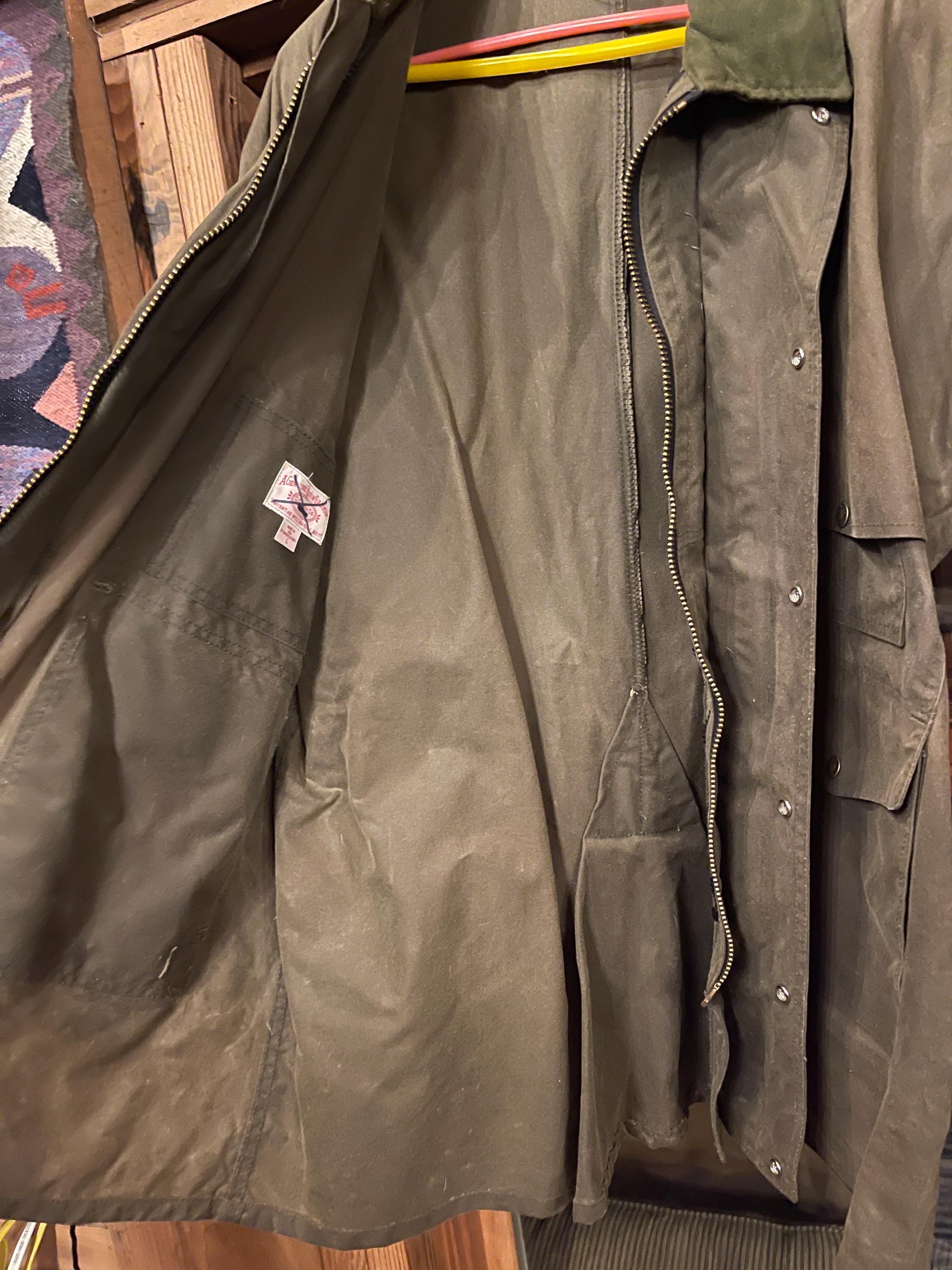 Filson Style 461N Packer Tin Cloth Hunting Field Jacket - Etsy