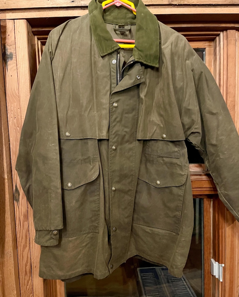 Filson Style 461N Packer Tin Cloth Hunting Field Jacket - Etsy