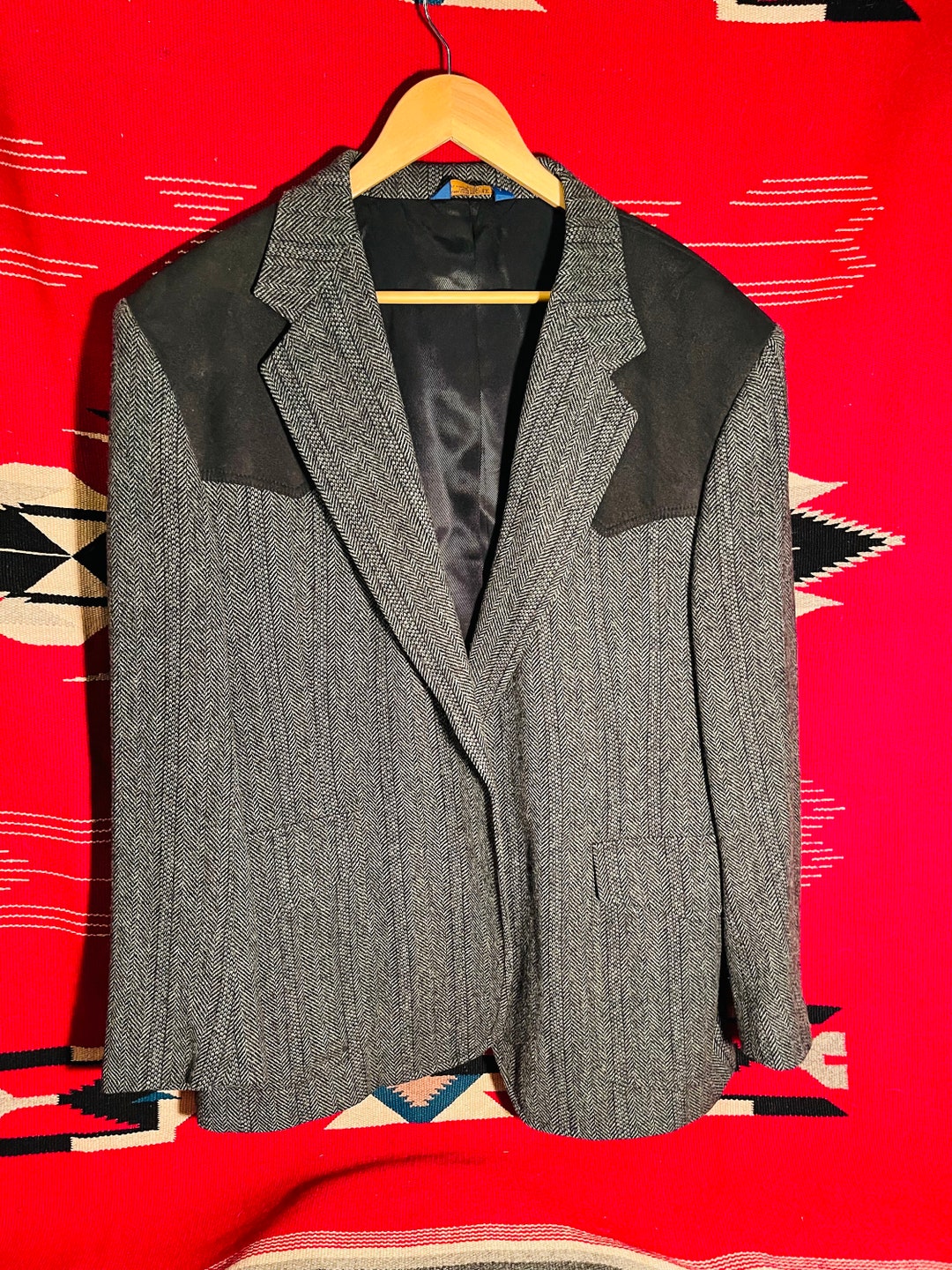 Vintage Pendleton Western Tweed Jacket 46/XL - Etsy