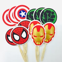 Personalized Spider-man Birthday Cake Topper: Avengers Party Decor - Etsy
