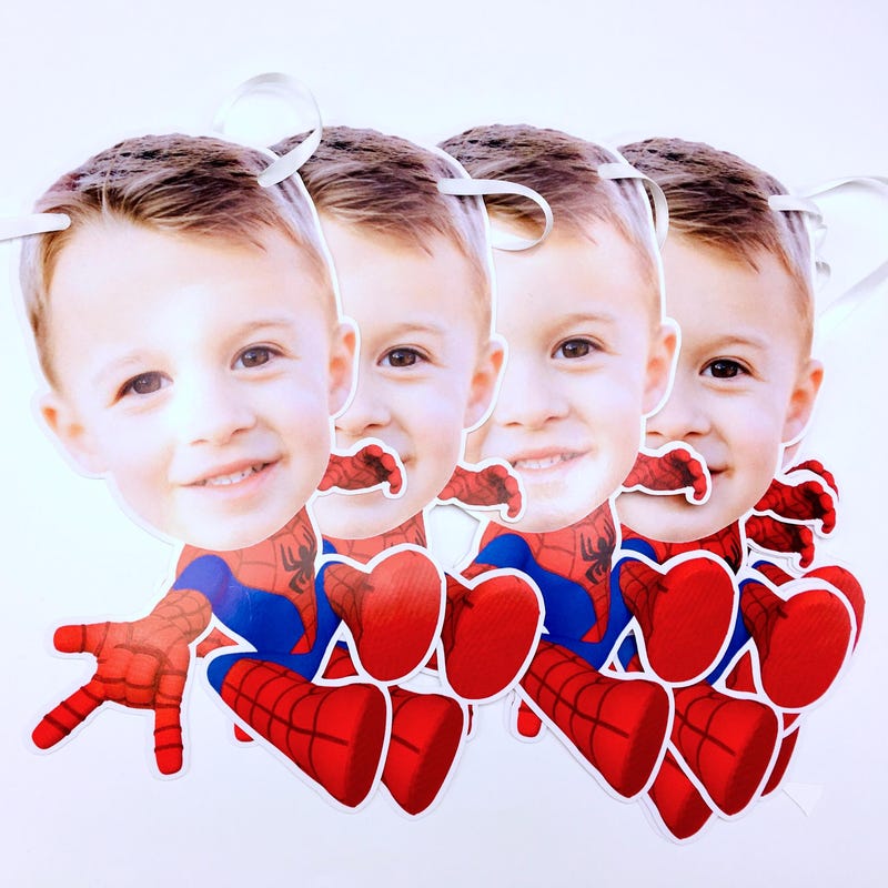 Custom Face Photo Banner - Etsy