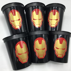 Superhero Party Cups - 16oz Stadium Cups - Etsy