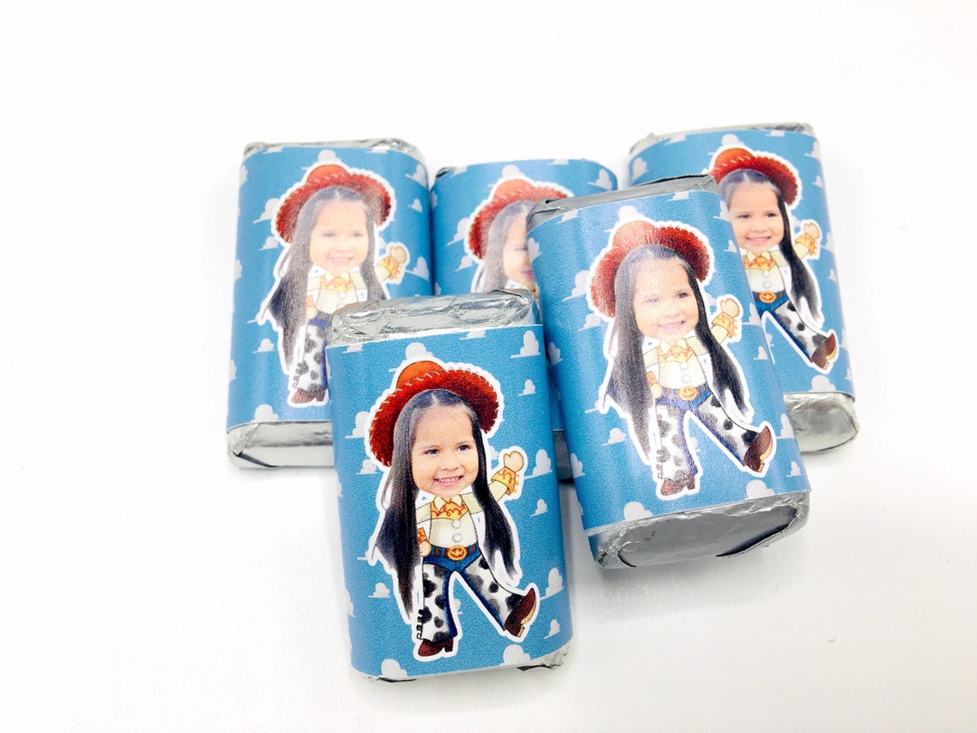 Jessie Toy Story Party Favors - Face Candy Wrappers - Etsy