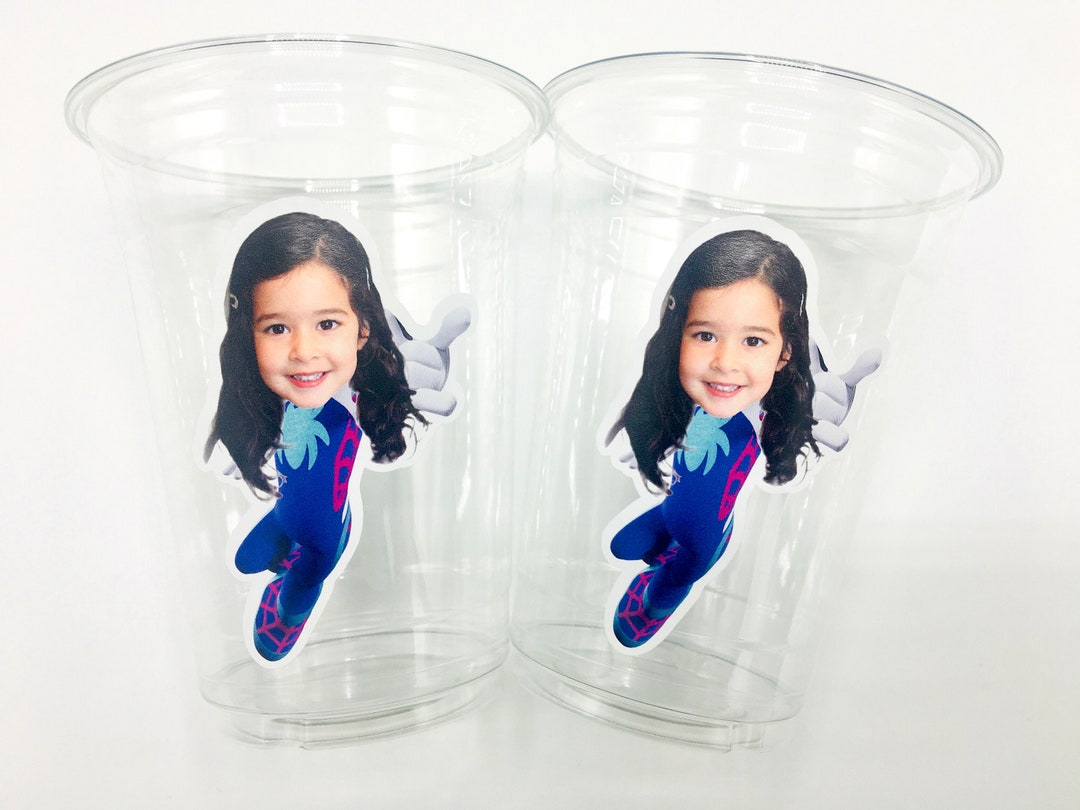Ghost Spider Face Party Cups - 16oz Disposable Cups - Etsy