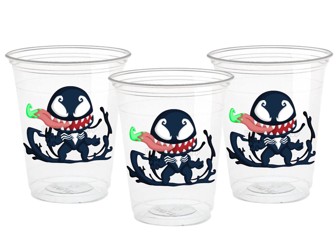 Venom Party Cups 16oz Disposable Cups - Etsy