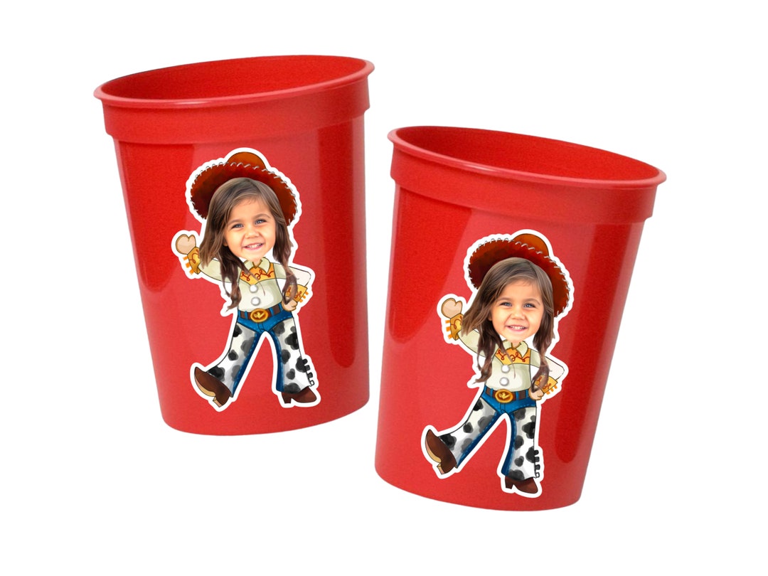 Toy Story Photo Party Cups - 16oz Stadium Cups (jessie) - Etsy