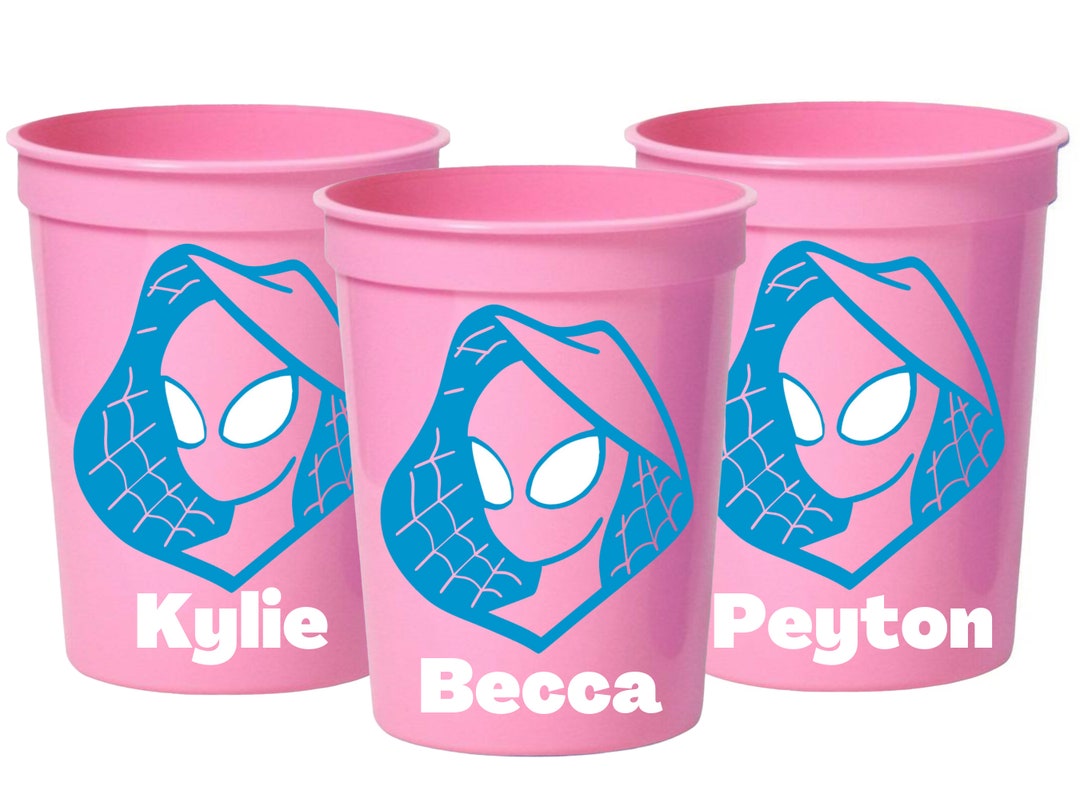 Ghost Spider Party Cups - 16oz Stadium Cups - Etsy