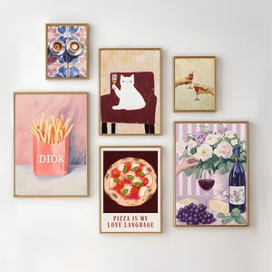 Kitchen Print Set of 300+ Prints Kitchen Wall Art Kitchen Poster Spring ...