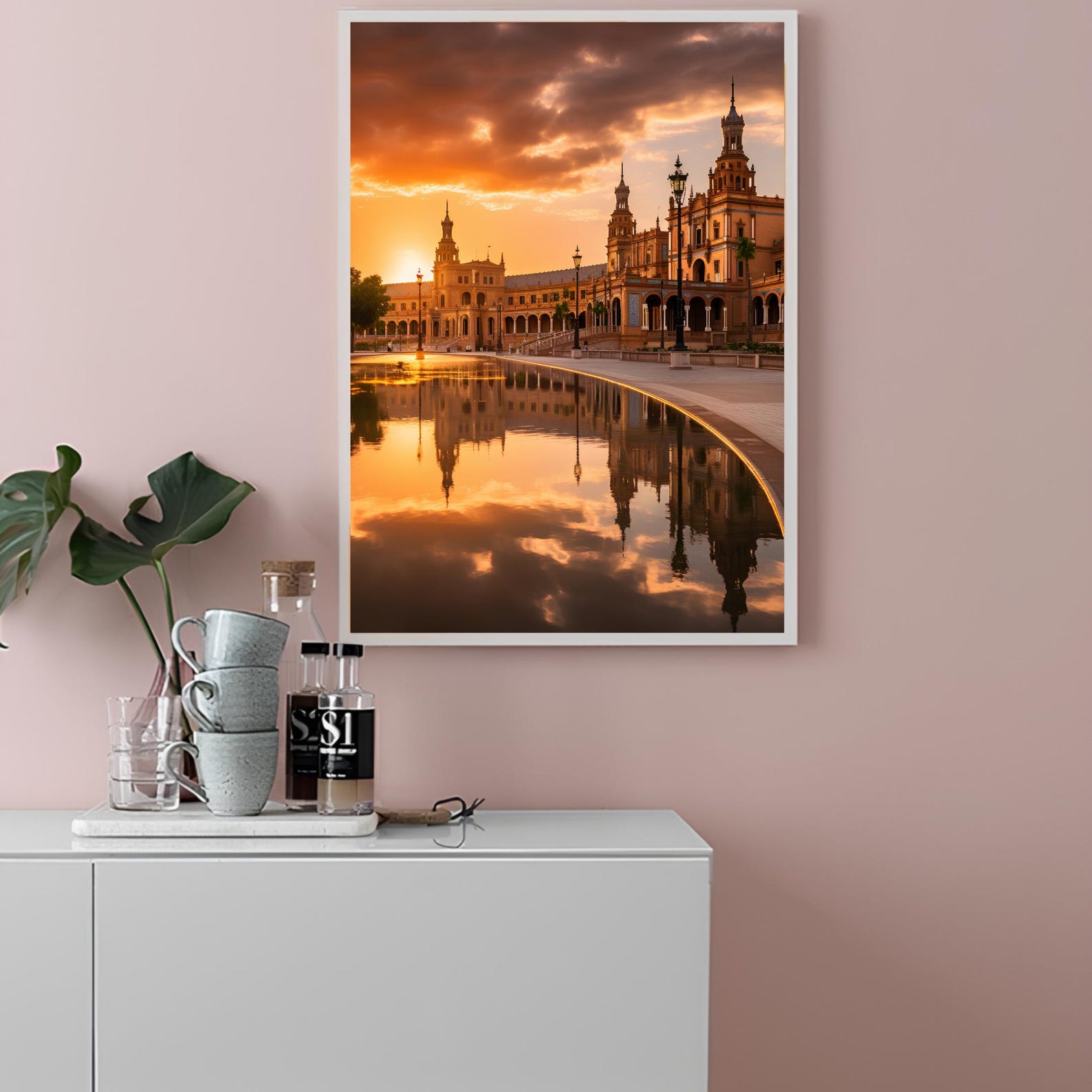 Seville Print Seville Poster Spain Print Andalusia Poster Seville ...