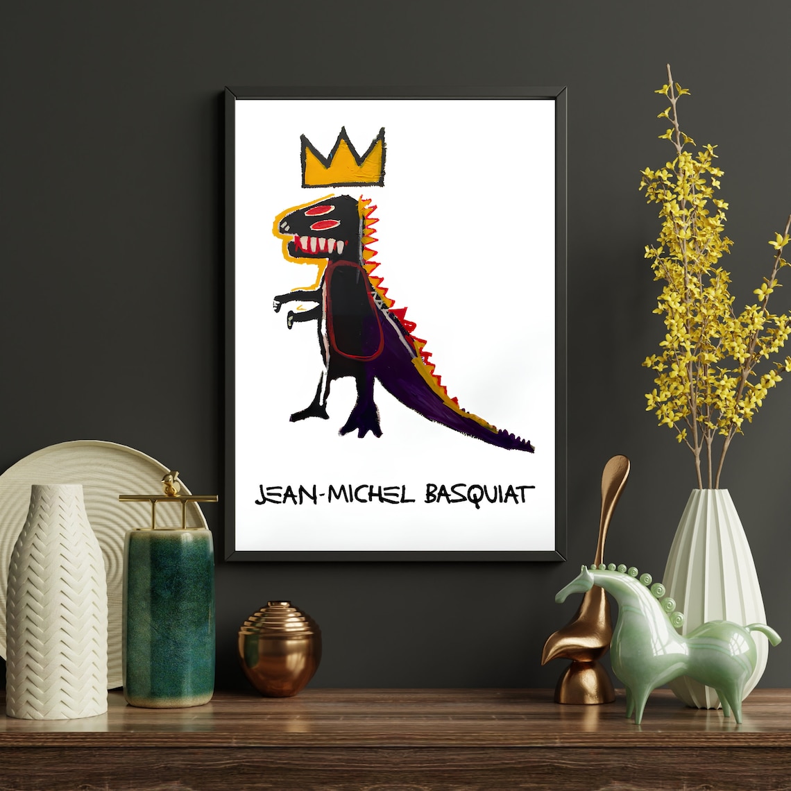 Basquiat Wall Art Jean-michel Basquiat Art Print Poster Pez Dispenser ...