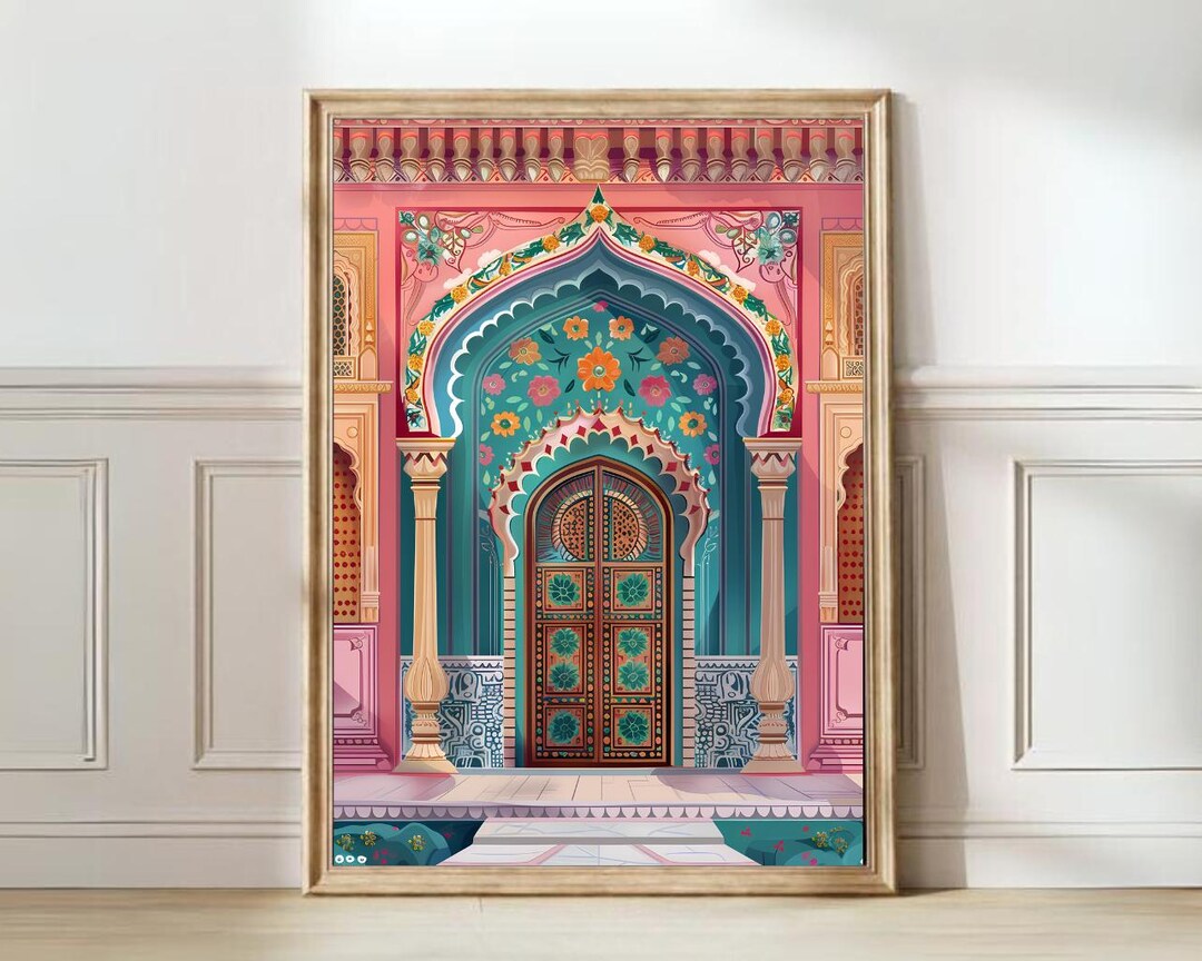 India Print India Illustration Jaipur Print Jaipur Poster India Travel ...