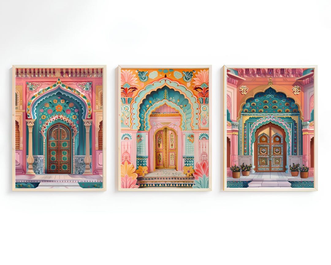 India Print India Illustration Jaipur Print Jaipur Poster India Travel ...