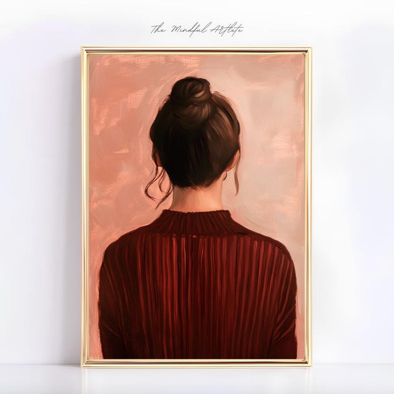 Woman Back Painting - Etsy