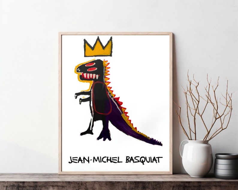 Basquiat Wall Art Jean-michel Basquiat Art Print Poster Pez Dispenser ...