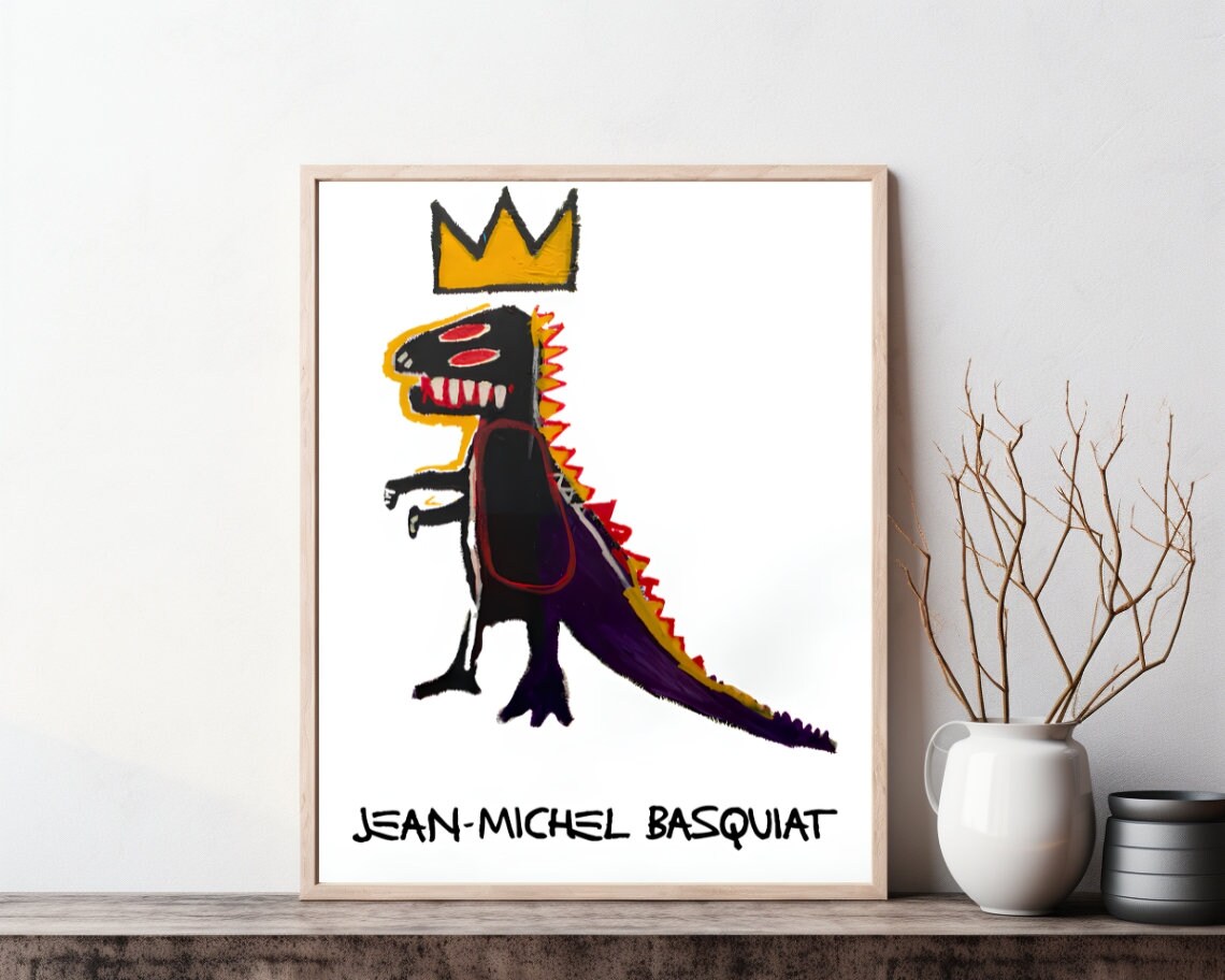Basquiat Wall Art Jean-michel Basquiat Art Print Poster Pez Dispenser ...