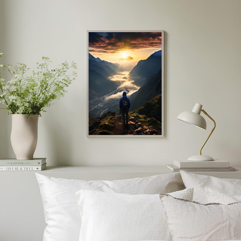 Vietnam Print Vietnam Poster Sapa Print Fansipan Print Mountains Print ...