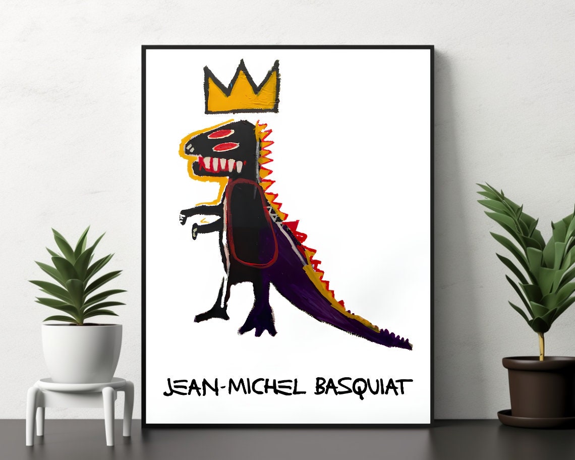 Basquiat Wall Art Jean-michel Basquiat Art Print Poster Pez Dispenser ...
