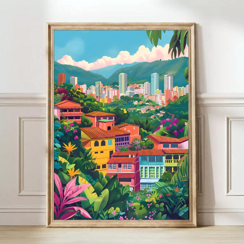 Colombia Poster - Etsy