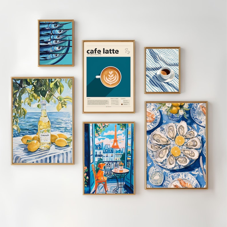 Kitchen Print Set of 300+ Prints Kitchen Wall Art Spring Kitchen Poster ...